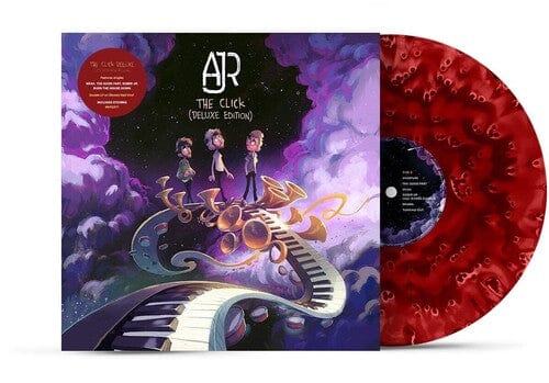 ajr-music-vinyl-records-ajr-the-click-deluxe-edition-colored-vinyl-red ...