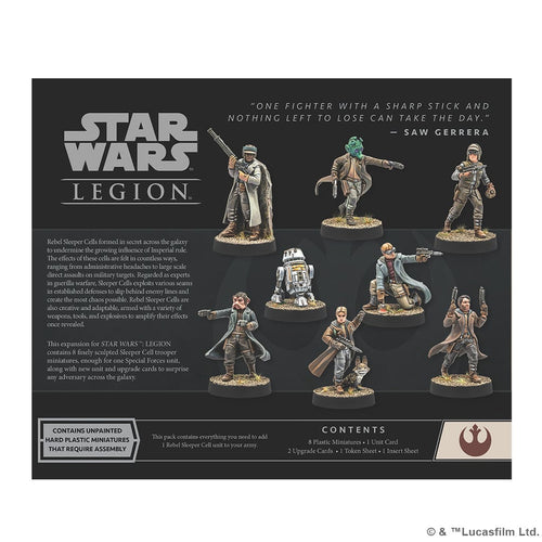 Home Star Wars: Legion – Rebel Sleeper Cell Unit Expansion