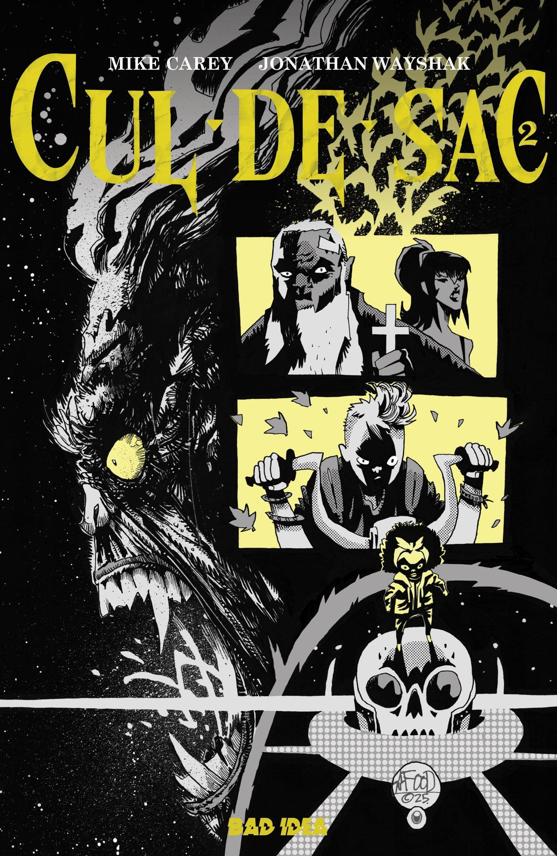 Bad Idea CUL DE SAC #2 (OF 5) CVR D INC 1:50 JIM MAHFOOD VAR