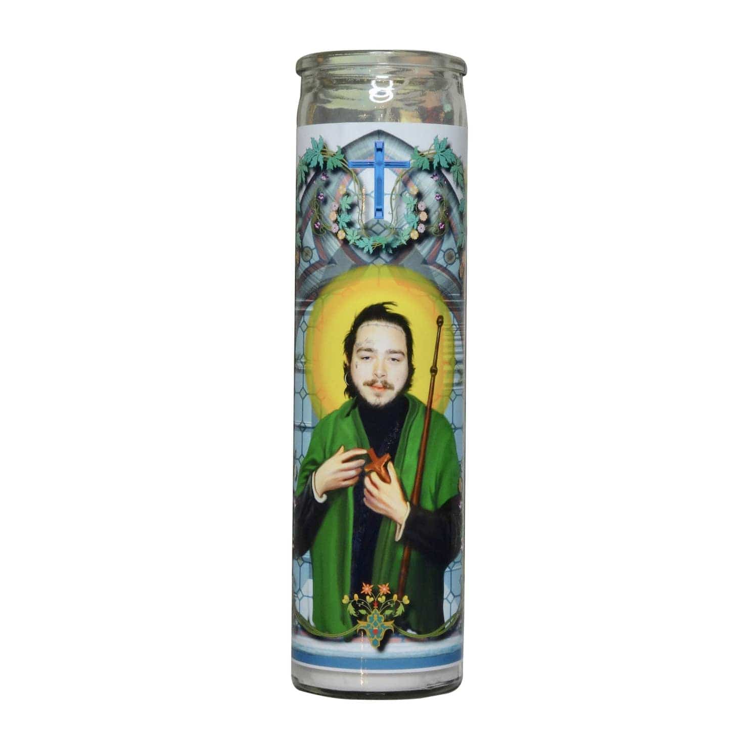 Calm Down Caren Decor > Candles Post Malone Celebrity Prayer Candle 29309180
