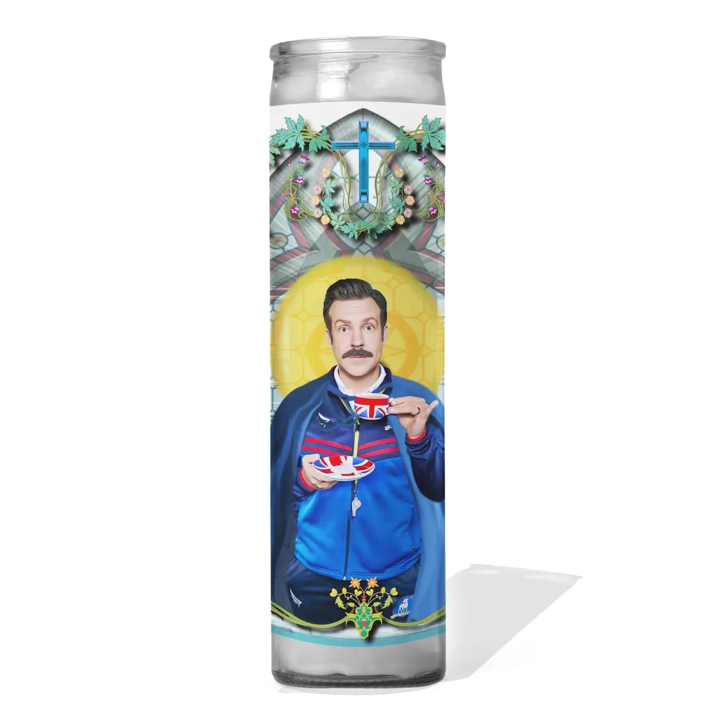Calm Down Caren Decor > Candles Ted Lasso Celebrity Prayer Candle 93993468