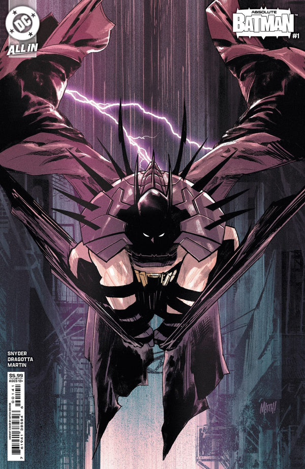 DC Comics ABSOLUTE BATMAN #1 CVR D MITCH GERADS CARD STOCK VAR