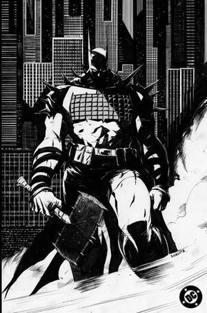 DC Comics Absolute Batman #1 2nd PTG CVR D 1:25 INCV B&W VAR