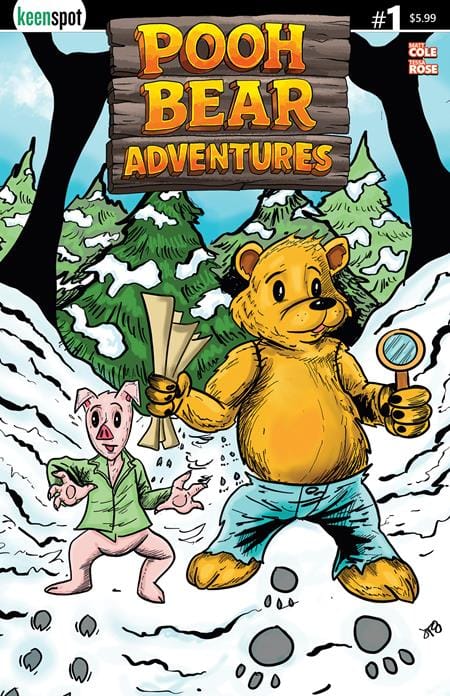 ex-posse-holdings-comic-books-pooh-bear-adventures-1-cvr-c-jason-turner ...