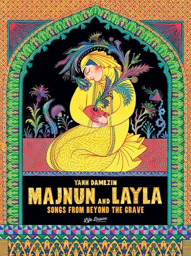 humanoids-graphic-novel-majnun-and-layla-songs-from-beyond-the-grave-gn ...