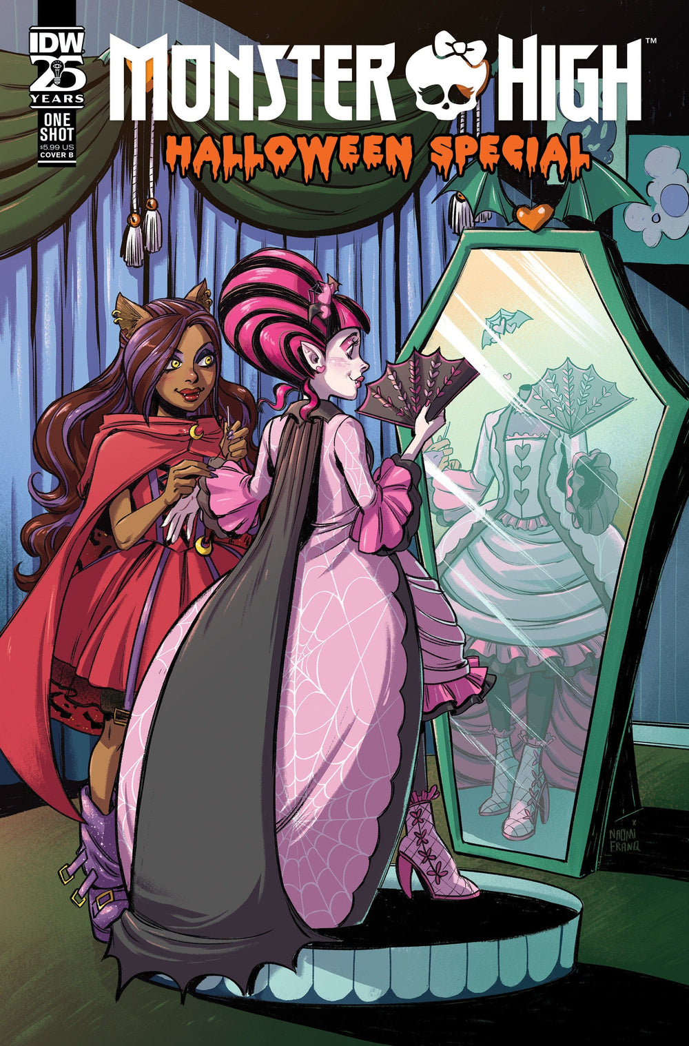 IDW Publishing MONSTER HIGH: HALLOWEEN SPECIAL VARIANT B (FRANQ)