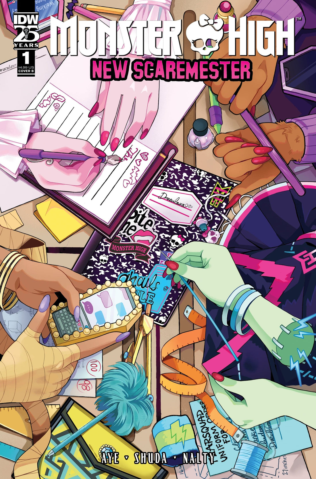 IDW Publishing Monster High: New Scaremester #1 Variant B (Camacho)