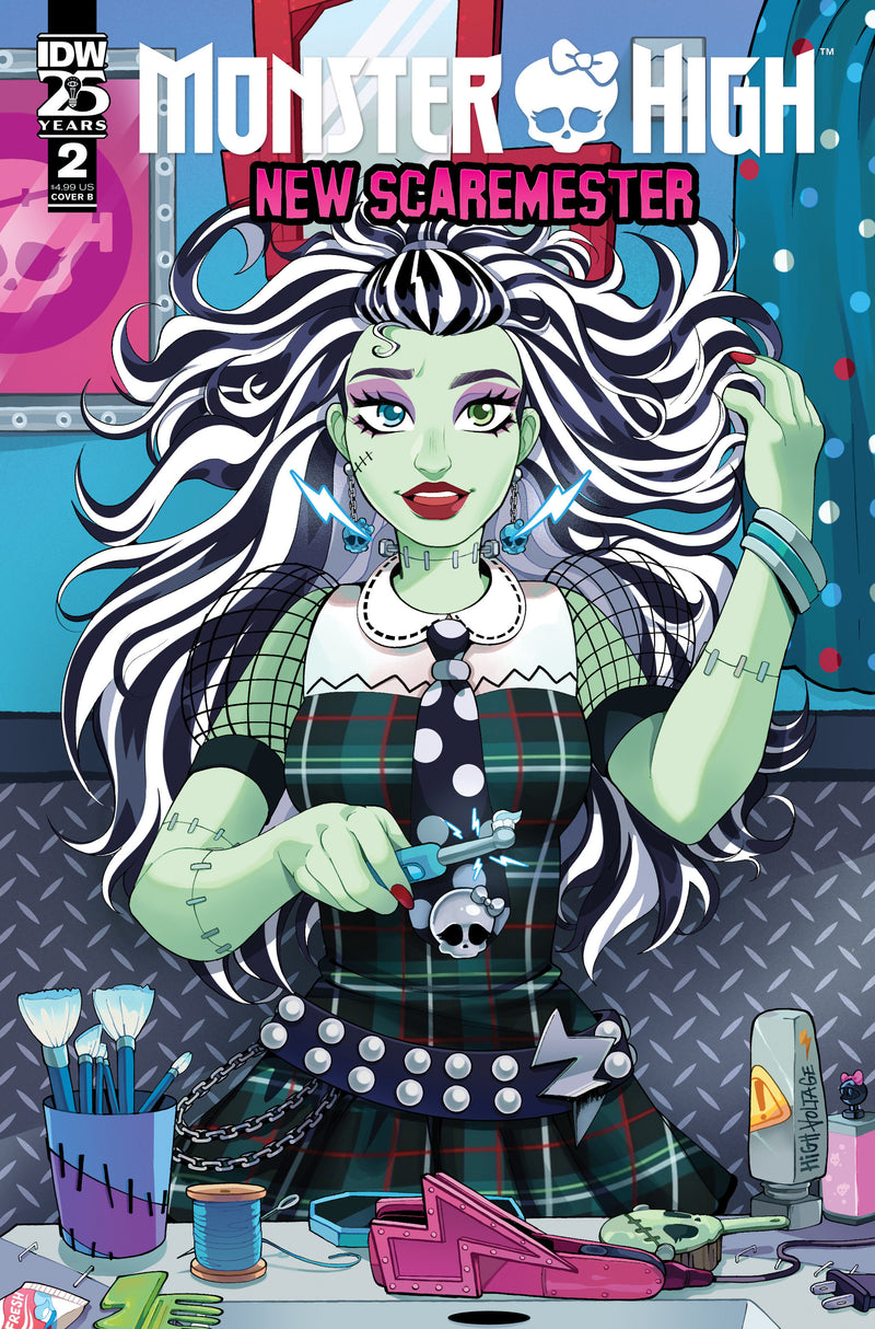 IDW Publishing Monster High: New Scaremester #2 Variant B (Camacho)