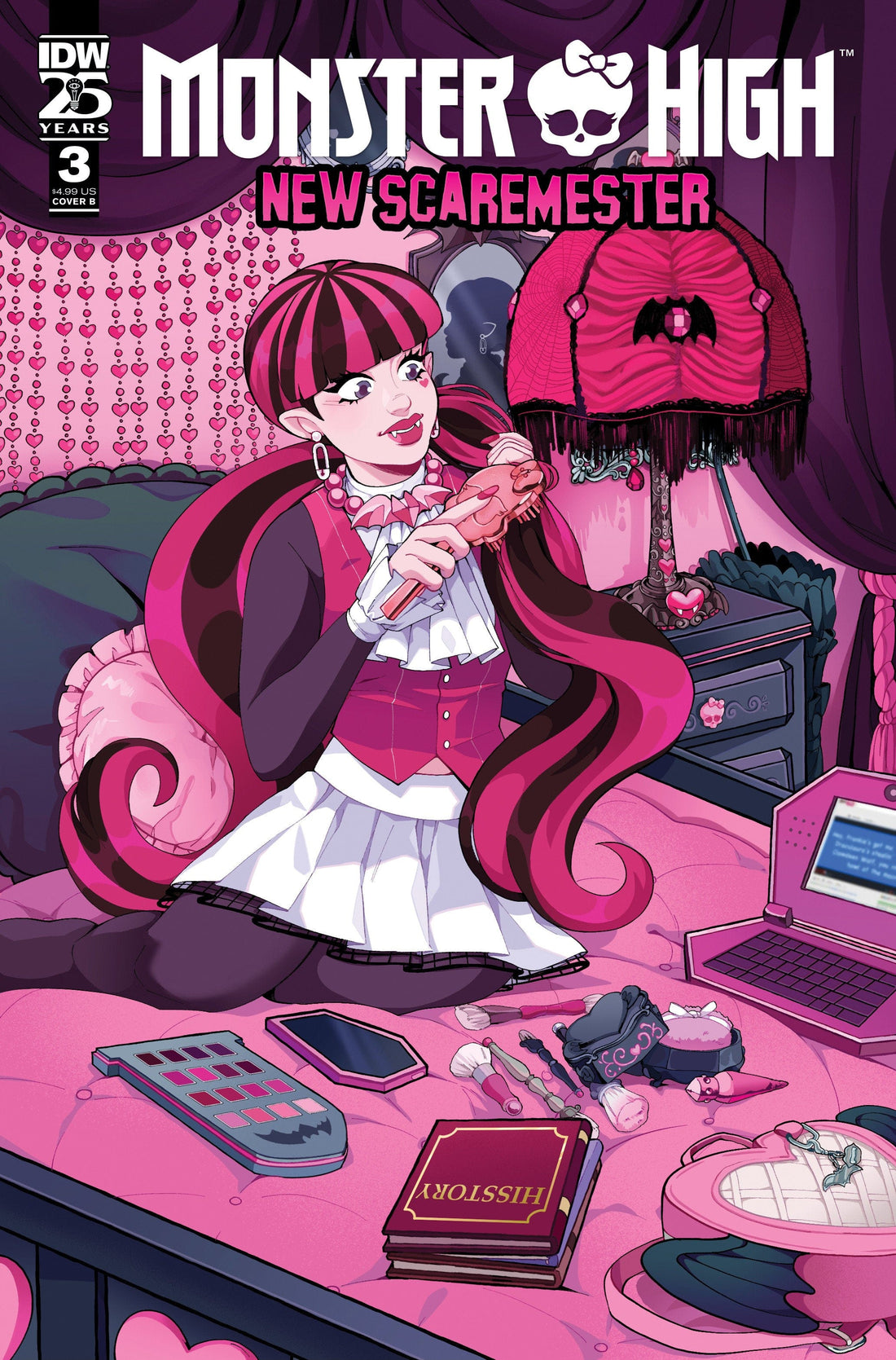 IDW Publishing MONSTER HIGH: NEW SCAREMESTER #3 VARIANT B (CAMACHO)