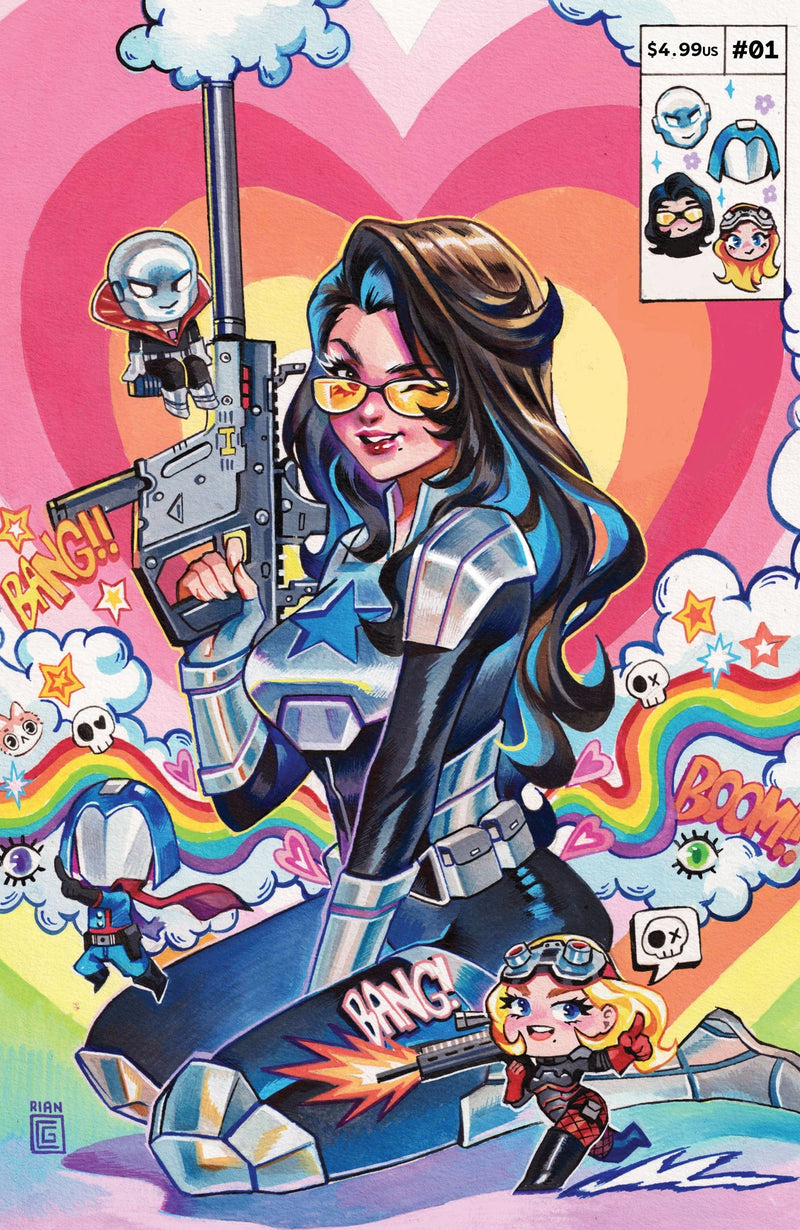 Image Comics GI JOE #1 THIRD EYE EXCLUSIVE TEAM JOE VARIANT BY RIAN ...