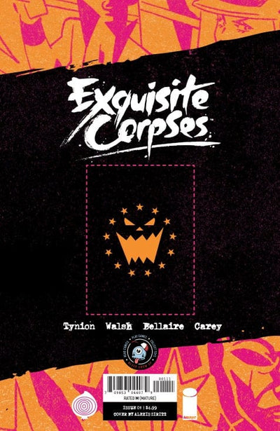 Image Comics EXQUISITE CORPSES #1 THIRD EYE EXCLUSIVE VARIANT
