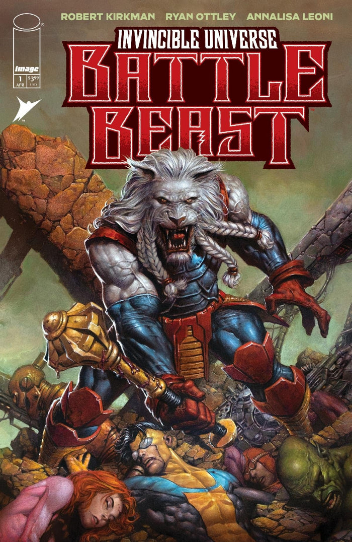 Image Comics INVINCIBLE UNIVERSE BATTLE BEAST #1 CVR B DAVD FINCH VAR