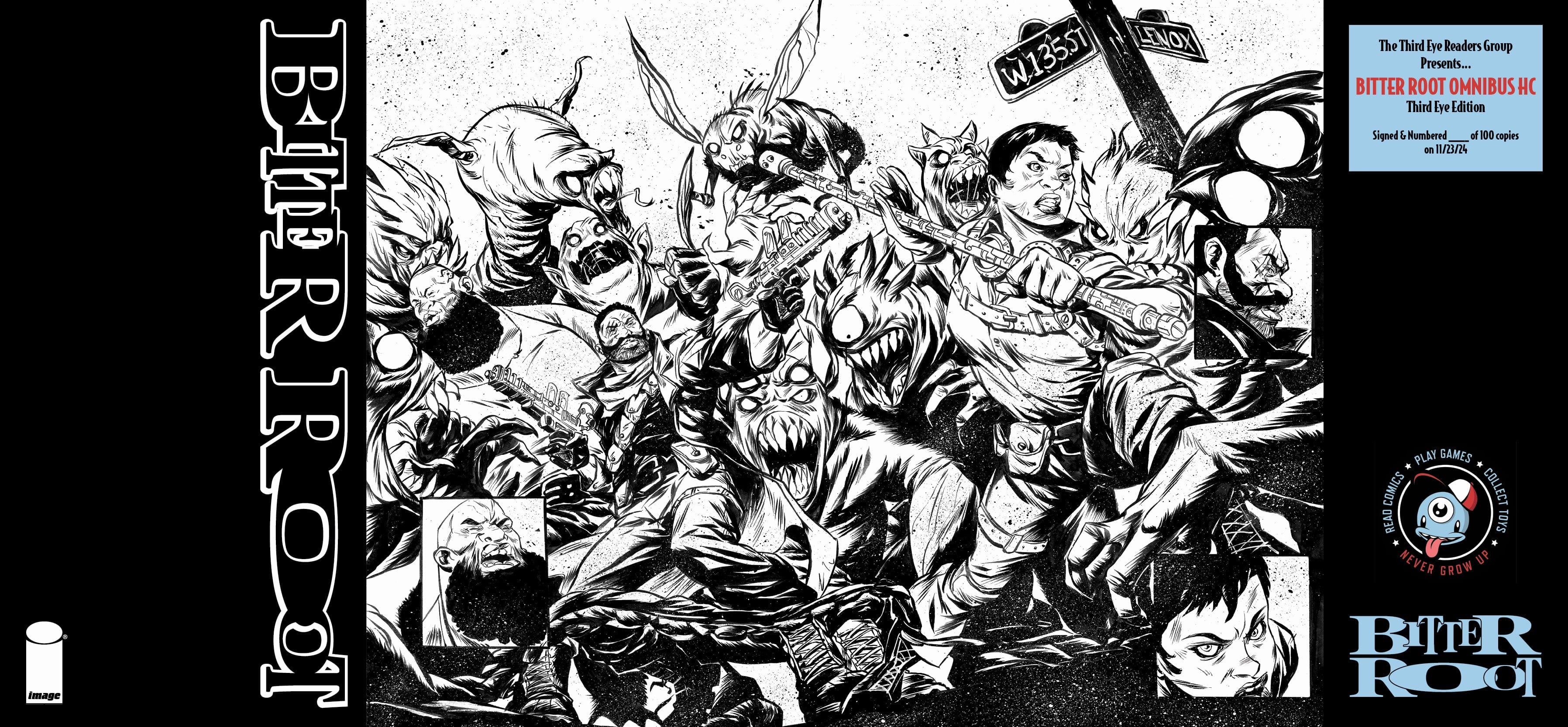 image-comics-graphic-novel-signed-bitter-root-omnibus-hc-mr-third-eye ...