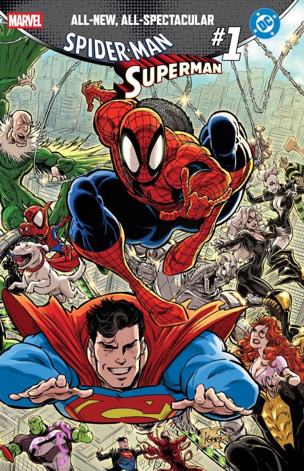 marvel-comic-books-bundles-marvel-dc-spider-man-superman-1-web-slinger ...
