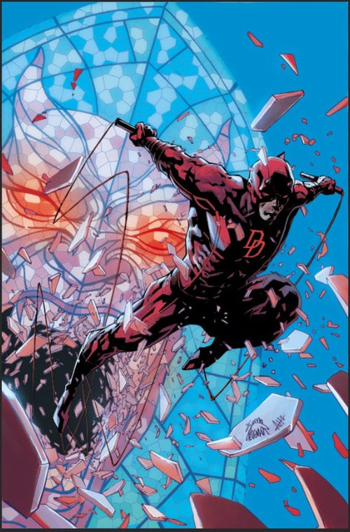 Marvel DAREDEVIL #1 RYAN STEGMAN FOIL VARIANT [SIGNED BY STEPHANIE ...