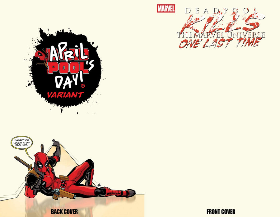 DEADPOOL KILLS THE MARVEL UNIVERSE ONE LAST TIME #1 DAVE BARDIN BLANK ...
