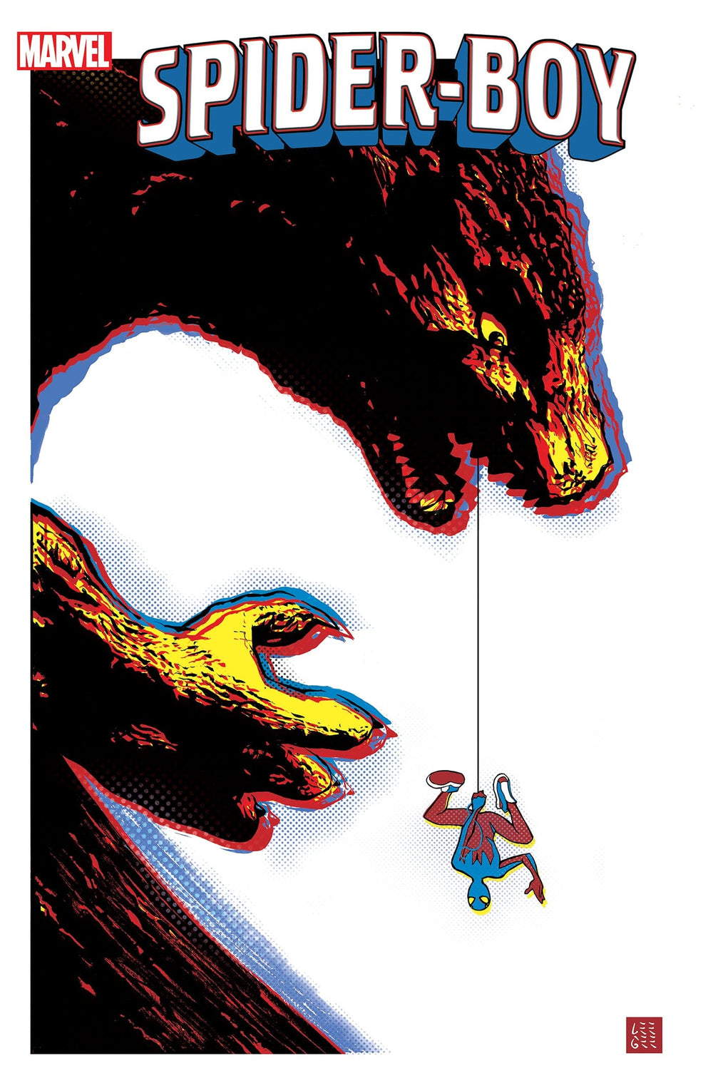 Marvel SPIDER-BOY #11 LEE GARBETT GODZILLA VARIANT