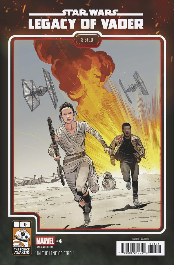 STAR WARS: LEGACY OF VADER #4 CHRIS SPROUSE FORCE AWAKENS 10TH ...