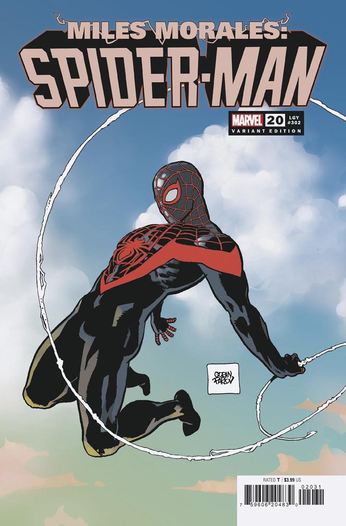 marvel-prh-comic-books-miles-morales-spider-man-20-goran-parlov-var ...