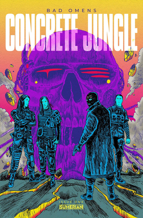 Massive - Sumerian Comics CONCRETE JUNGLE: BAD OMENS #1 THIRD EYE ...