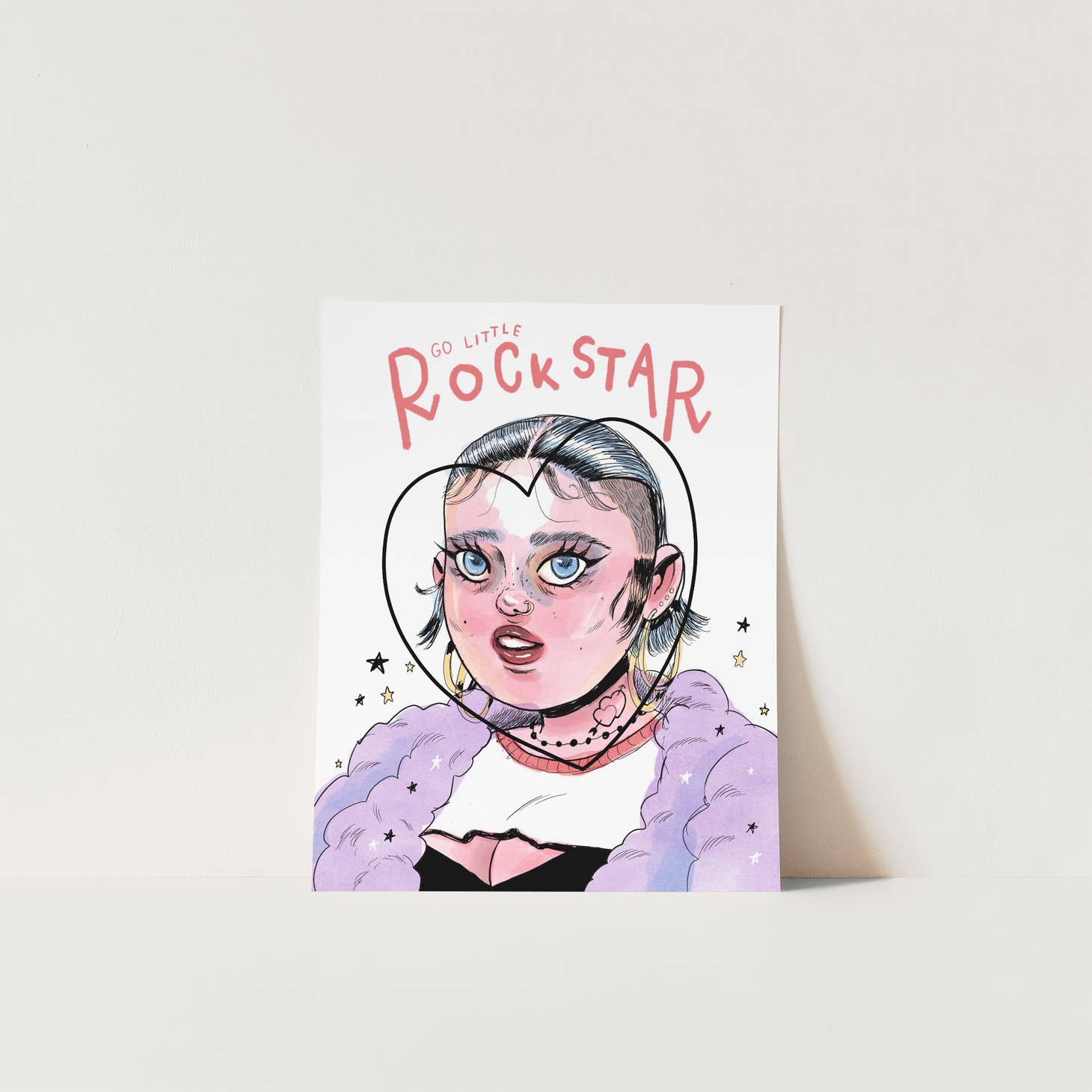 Mel Stringer Decor > Stickers Go Little Rockstar - Vinyl Sticker Sheet ...