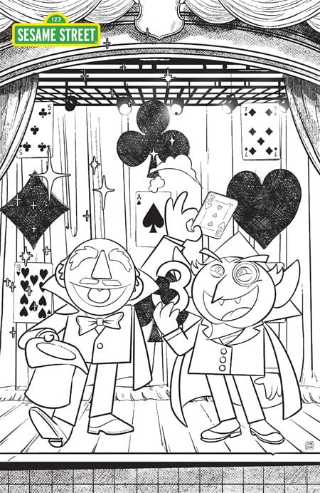 oni-press-comic-books-sesame-street-4-of-4-cvr-c-sean-dove-coloring ...