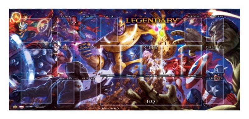 upper-deck-entertainment-game-supplies-playmats-legendary-dbg-thanos-vs ...