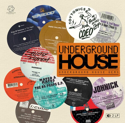 various-artists-music-vinyl-records-various-artists-underground-house ...
