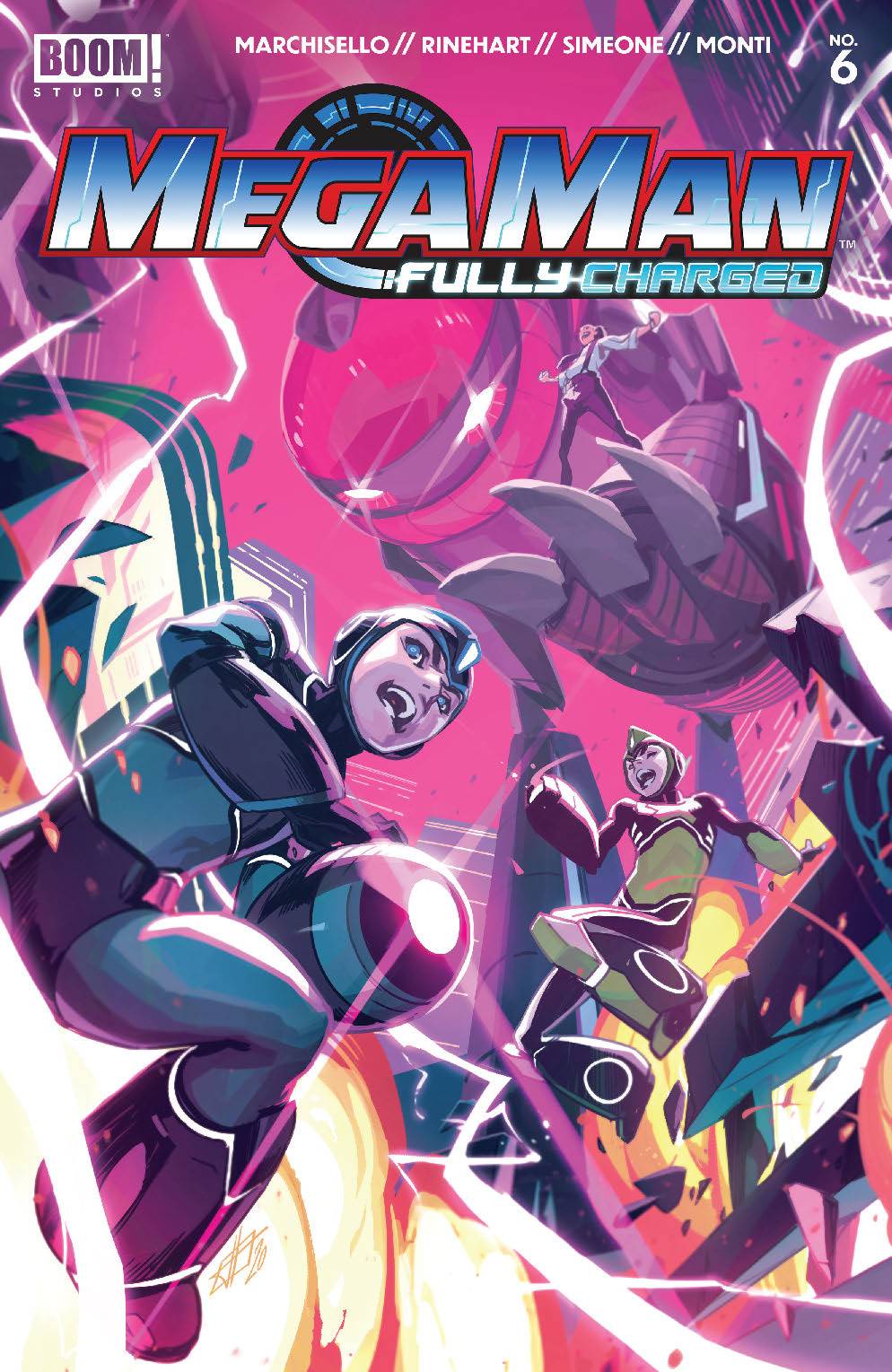 Boom Studios Comic Issues Mega Man Fully Charged 6 84428400768900611