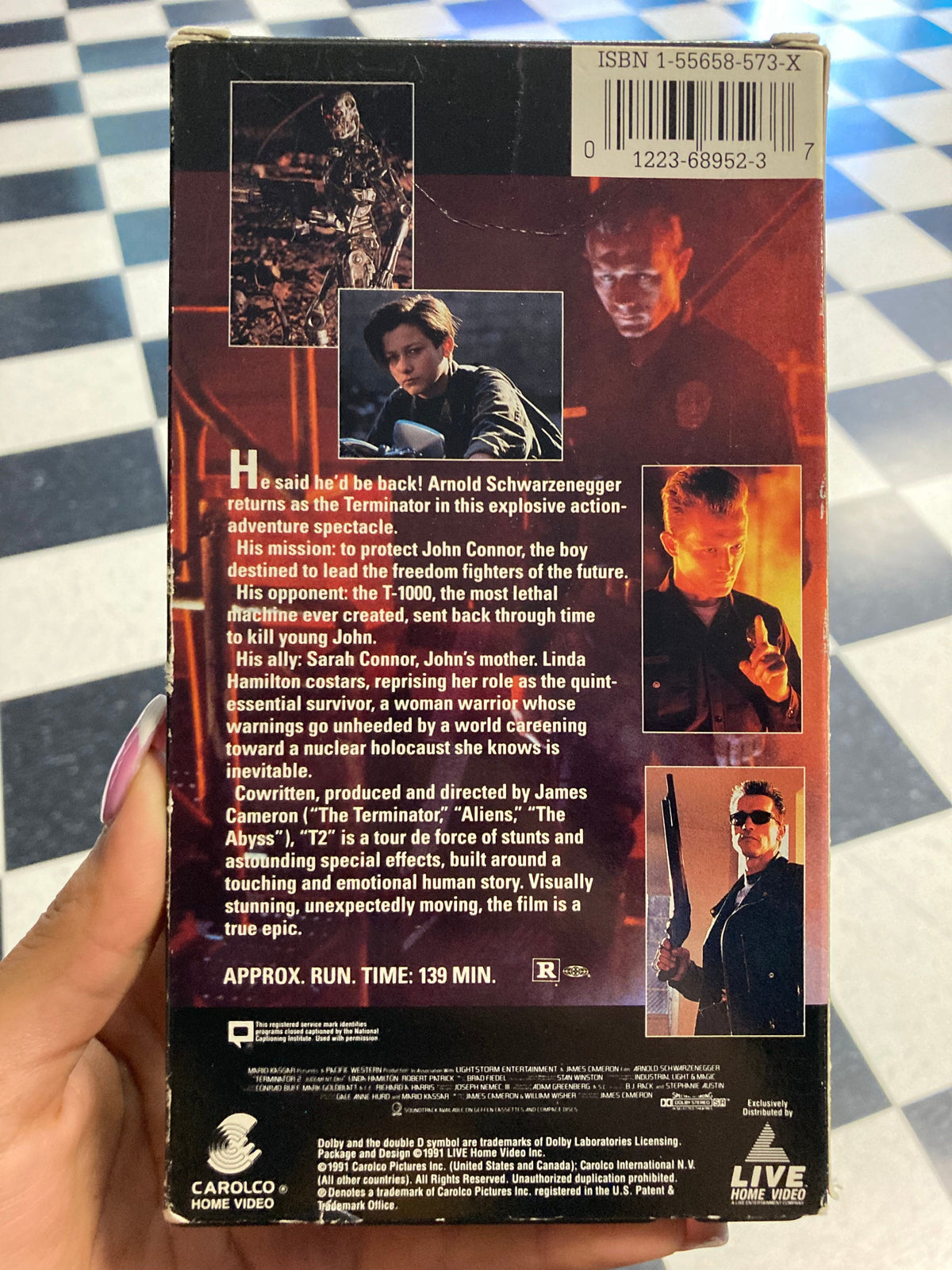 Home VHS: Terminator II Judgement Day