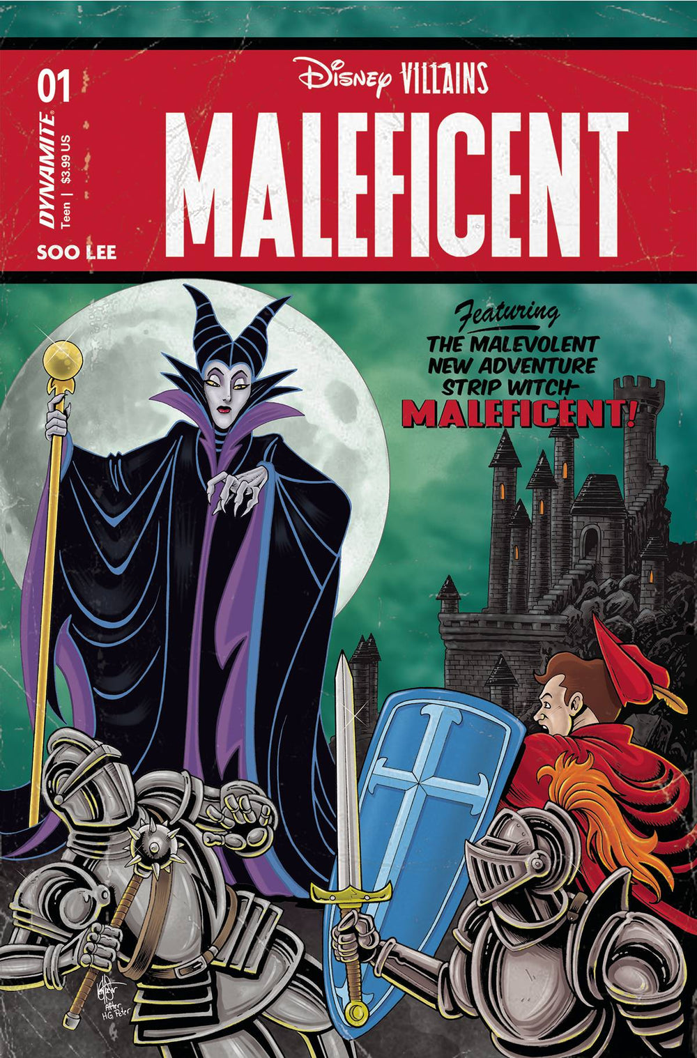 DISNEY VILLAINS MALEFICENT #1 CVR W FOC HAESER ORIGINAL