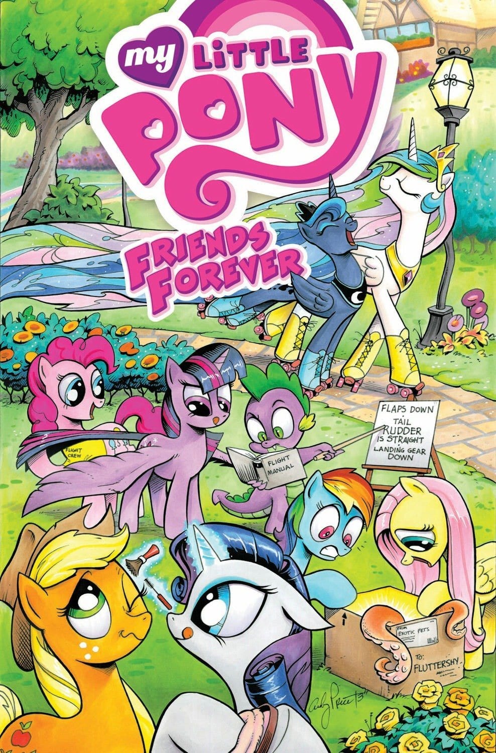 idw-publishing-graphic-novels-my-little-pony-friends-forever-vol-1-tp ...