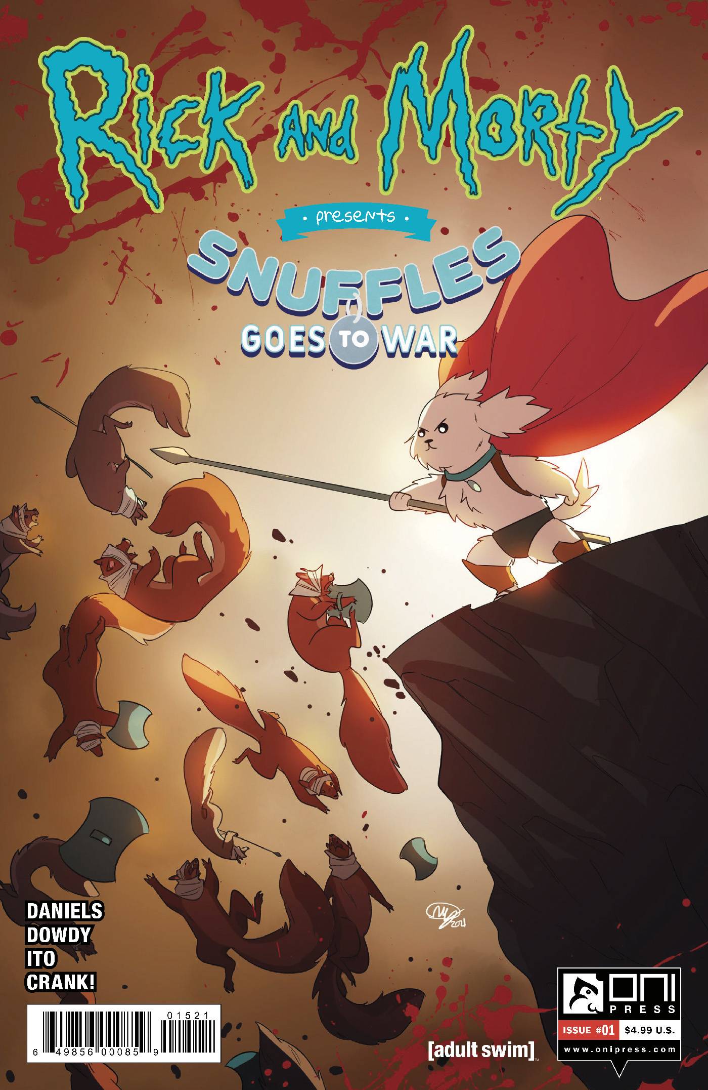 oni-press-comic-books-rick-morty-presents-snuffles-goes-to-war-1-cvr-b ...