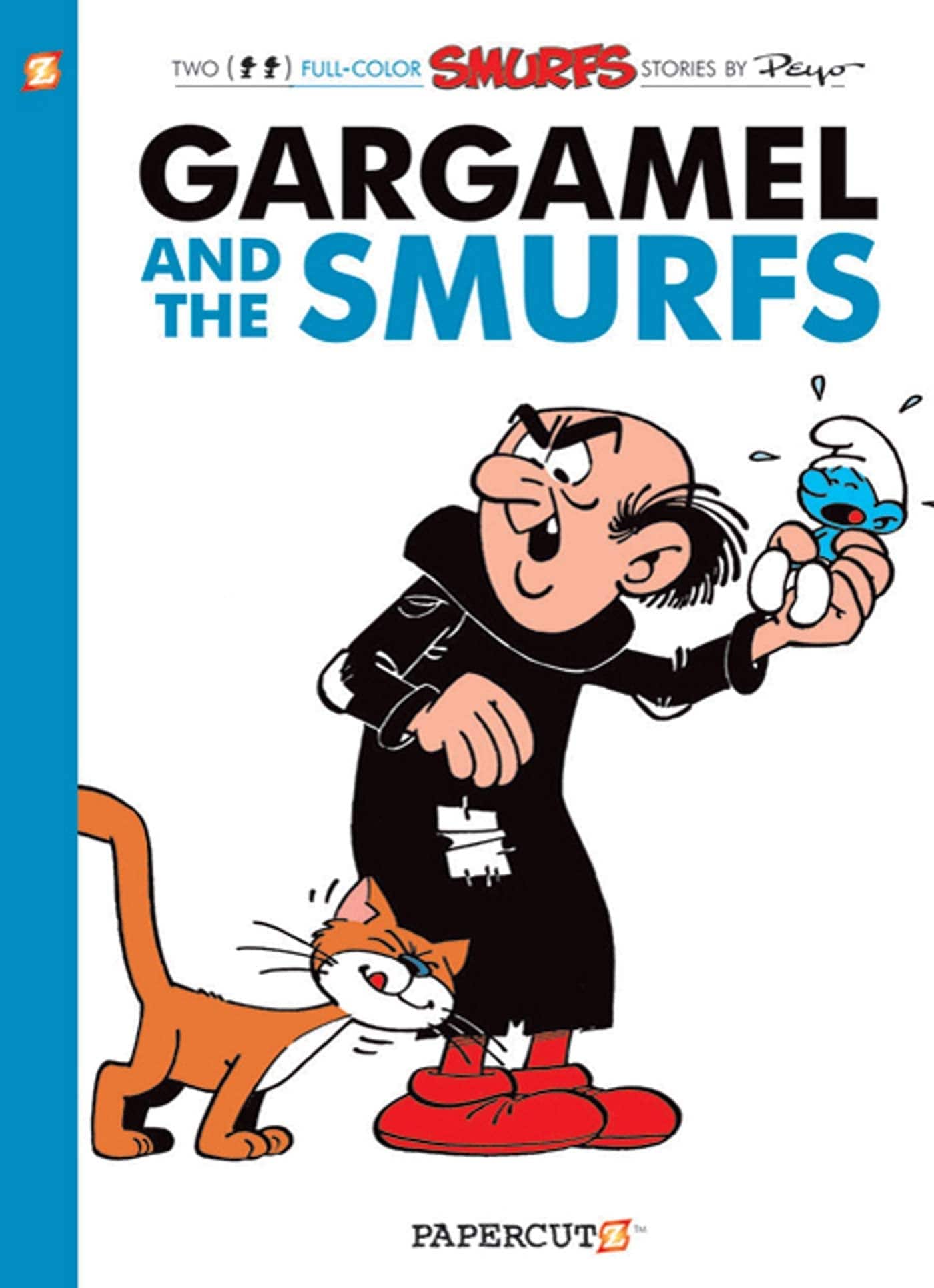 papercutz-graphic-novels-kids-smurfs-vol-9-gargamel-and-the-smurfs-hc ...