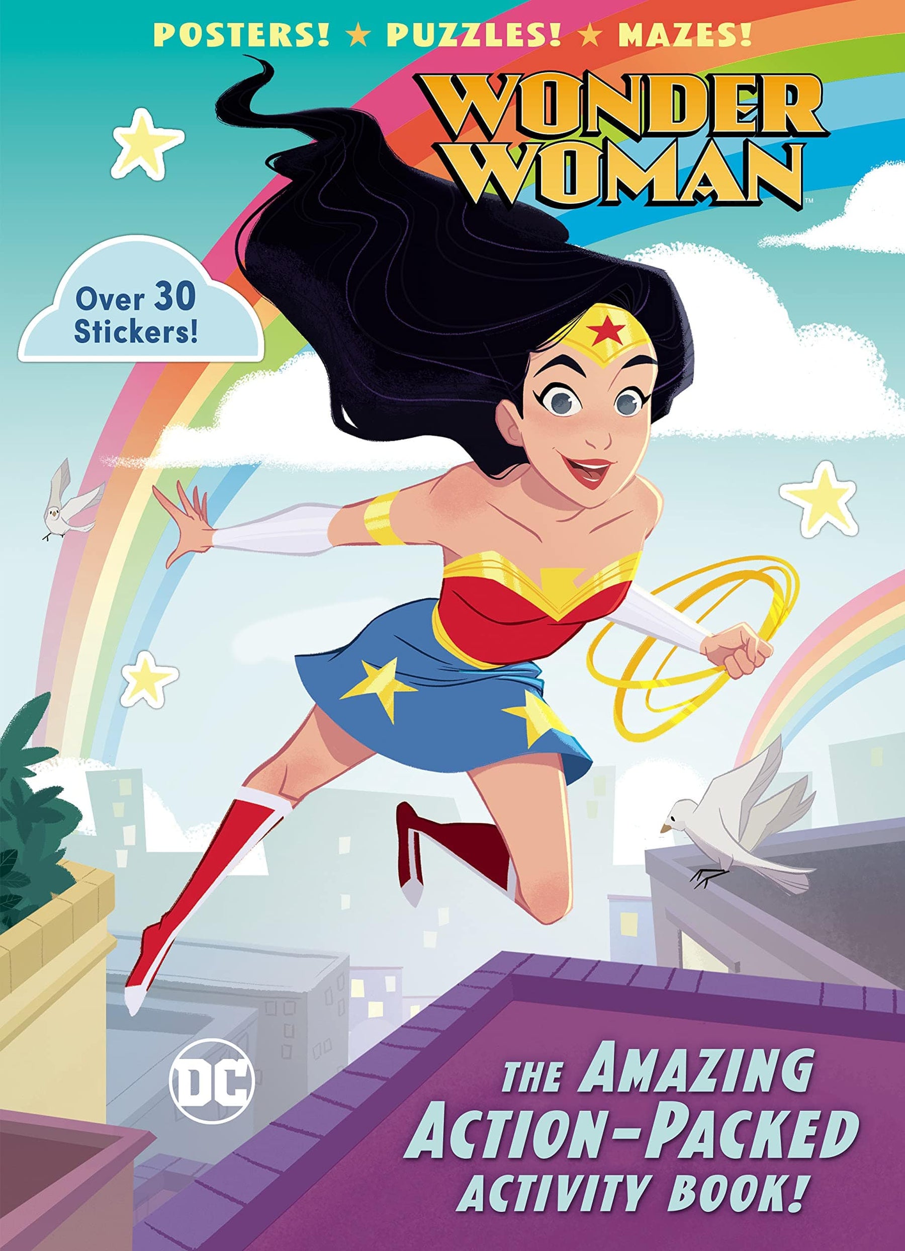 DC Super Heroes: Wonder Woman - Amazing Action-Packed Activity Book! - Third Eye
