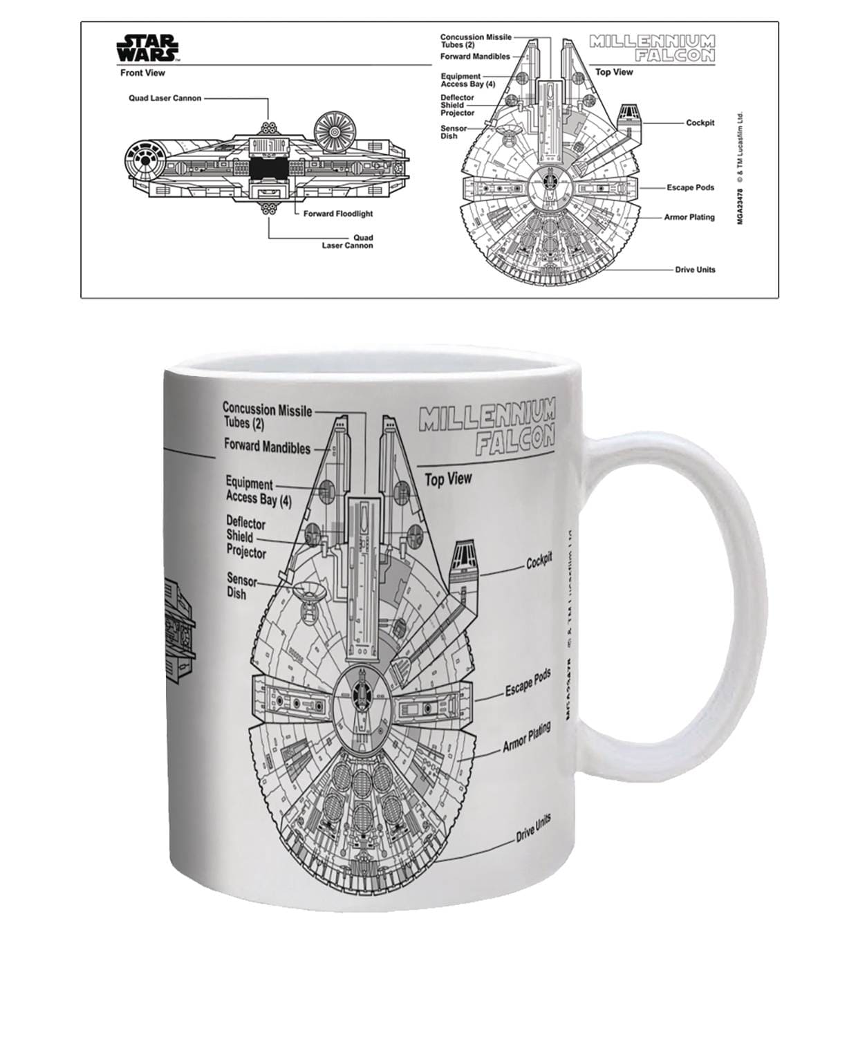 pyramid-america-lp-home-drinkware-pyramid-america-star-wars-millennium ...