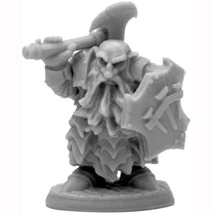 Reaper Miniatures Bones Legends: Dark Dwarf Cleaver
