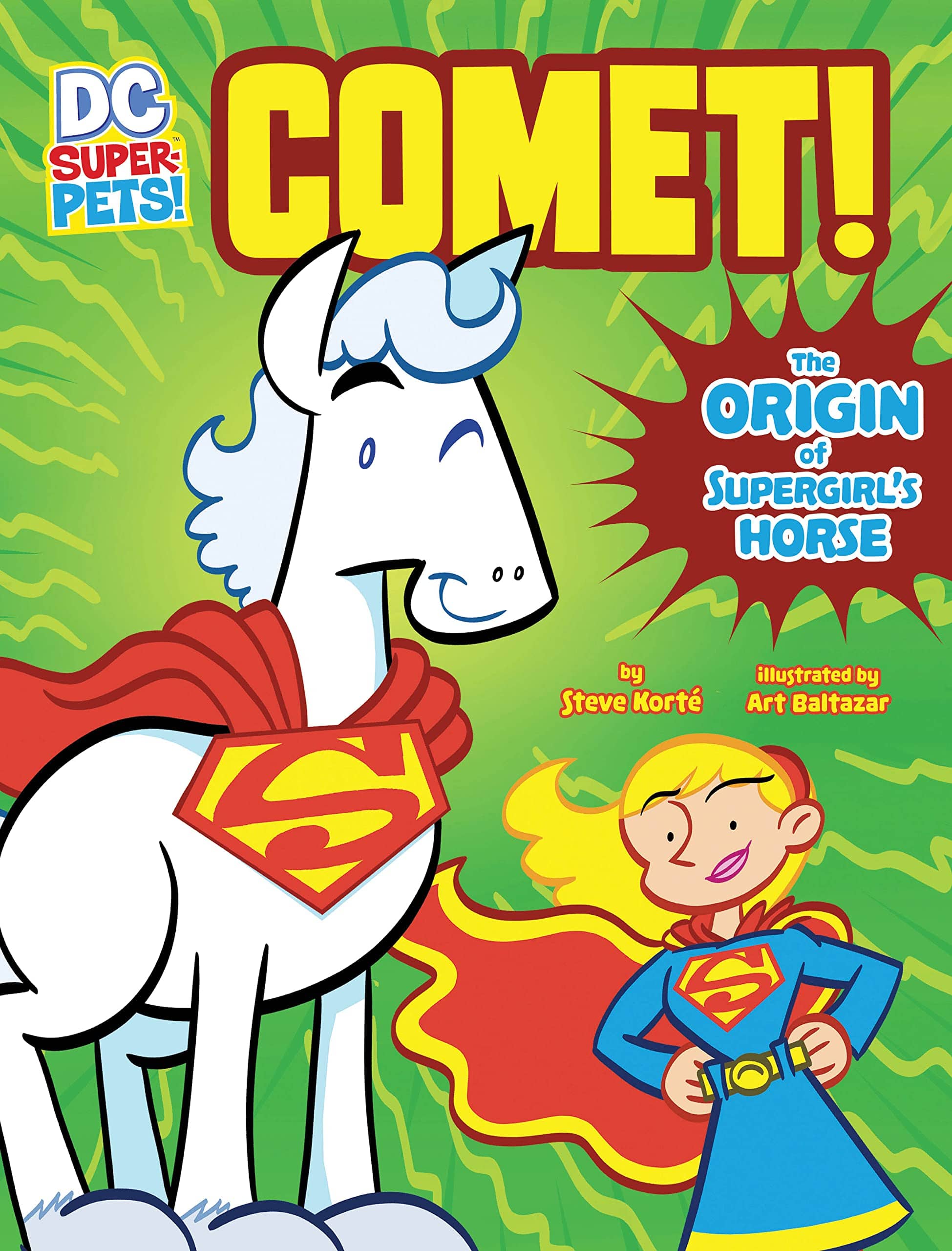 stone-arch-books-books-kids-dc-super-pets-comet-origin-of-supergirl-s ...